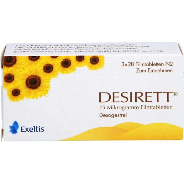 Desirett Pille 75 Mikrogramm online bestellen inkl. Rezept